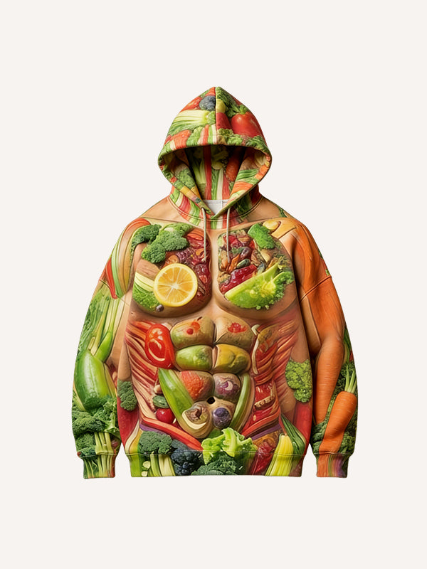 Fruit-themed Fun 3D Printed Hooded Sweatshirt – snullo.co