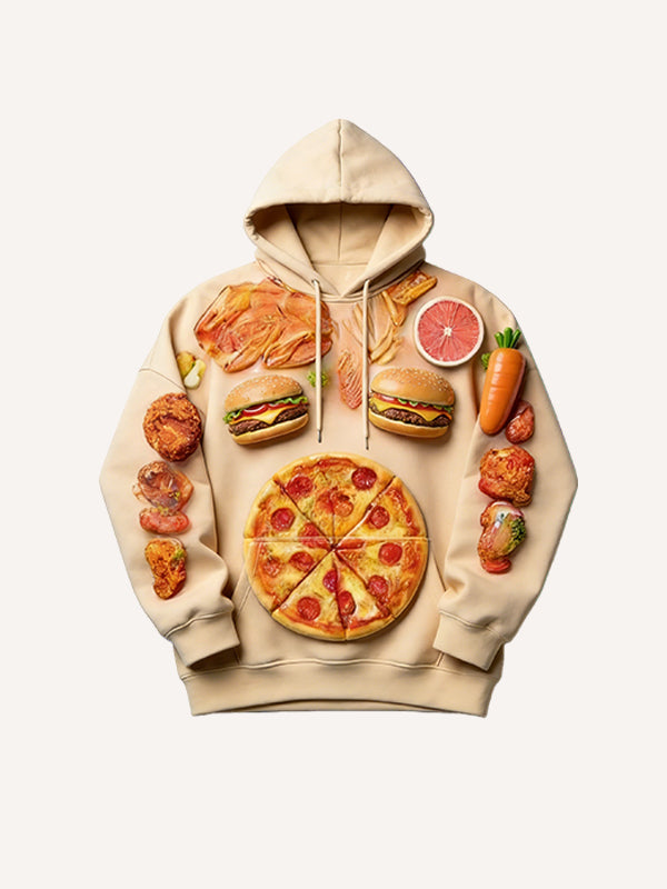 I love food-themed 3D printed sweatshirts – snullo.co
